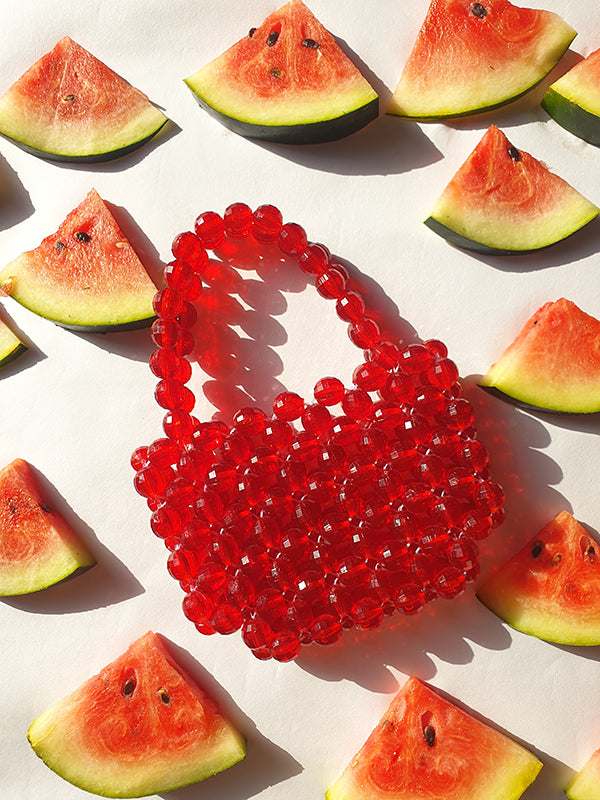 Ava | Red crystal bag – RUBILON